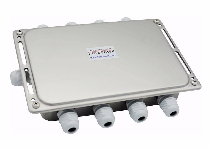 8-chanel load cell junction box signal trimming for multiple load cells