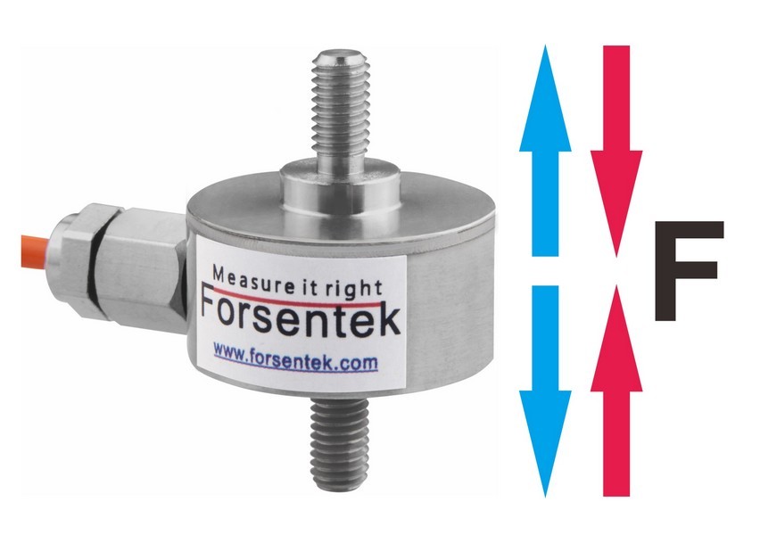 Cylindrical Force transducer 50N 100N 200N 500N 1KN pull force measurement