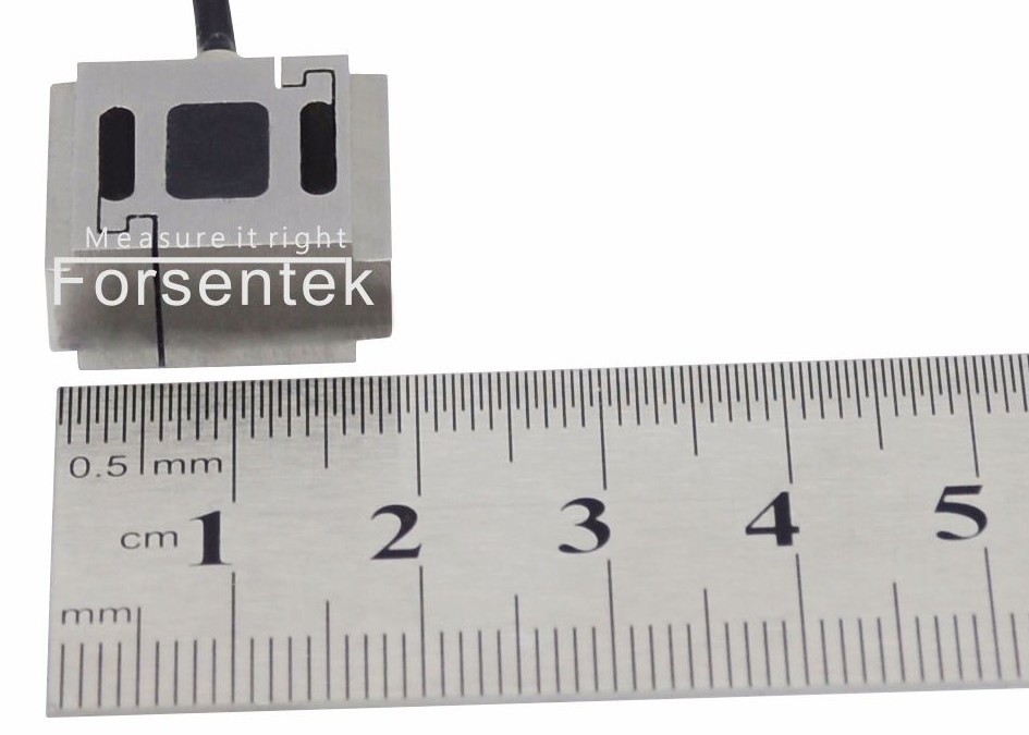 Miniature tension compression load cell 200 lbs force sensor
