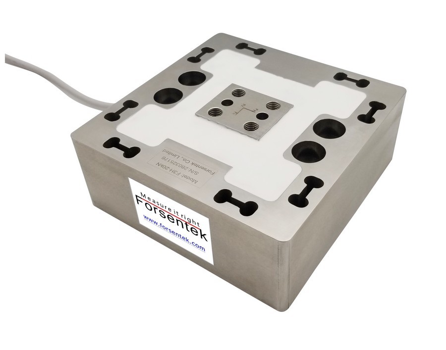 Multi axis load cell 5000kg 3-axis force sensor 50kN triaxial force ...