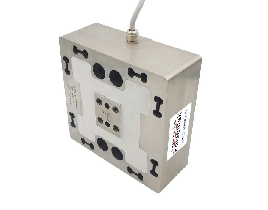 3-axis load cell 1000kg multi axis force transducer 10kN triaxial force ...