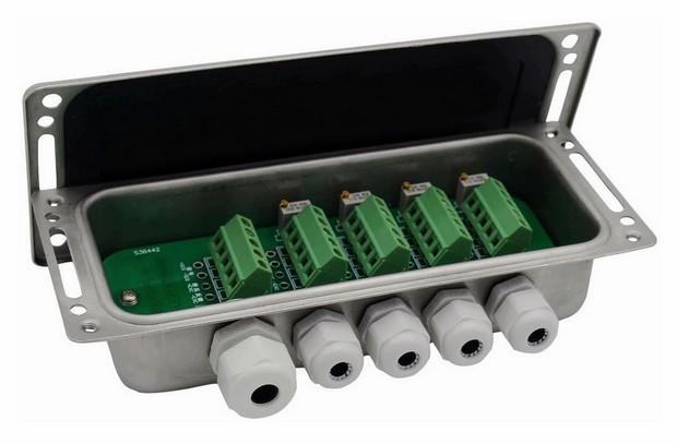 4-way load cell summing box for load cells connection
