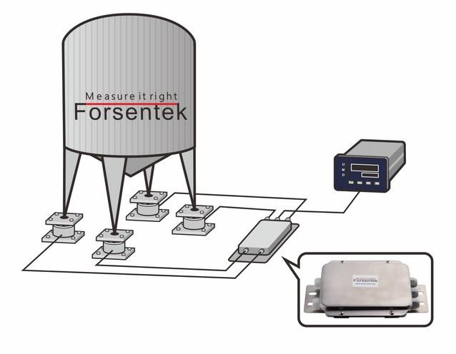 10-input load cell summer box load cell junction box signal trimming