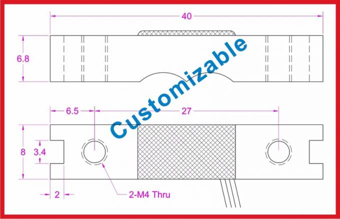Micro load cell 100 lb miniature weight sensor 500N micro weight sensors