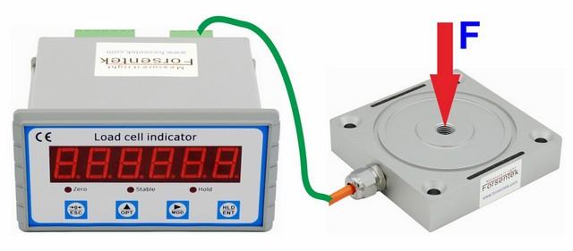 Low profile compression load cell 2KN 1KN 500N compression force ...