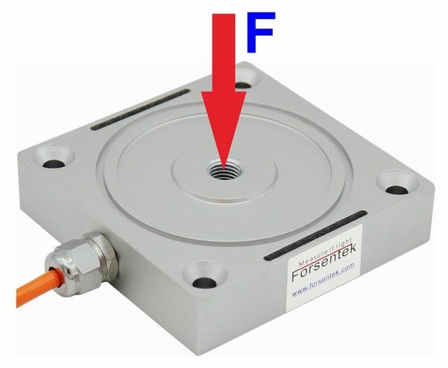 Low profile compression load cell 2KN 1KN 500N compression force ...