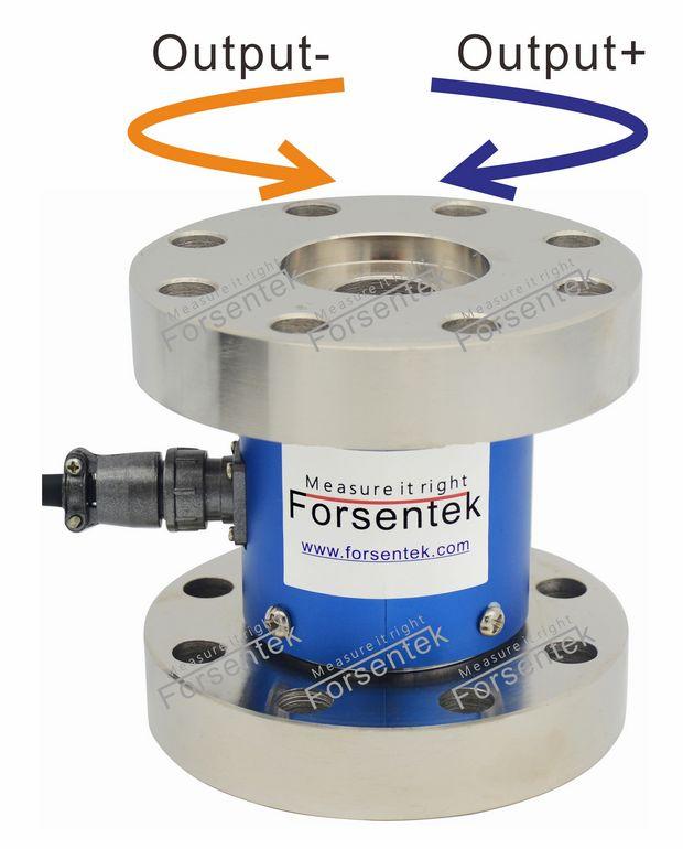 Flange torque sensor flange torsion transducer for reaction torque ...