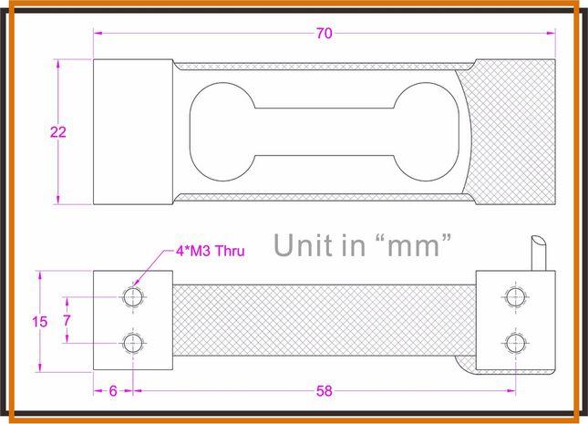 Load cell 5kg load sensor 5kg