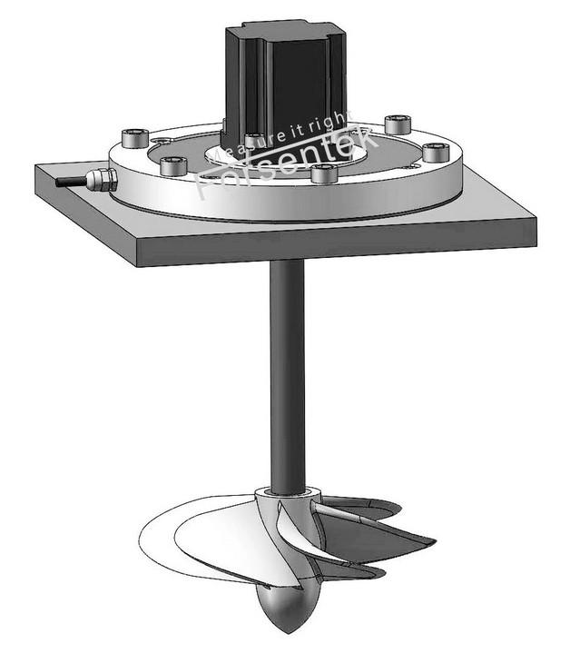 Custom torque sensor for Mixer agitator torque control mixing torque ...