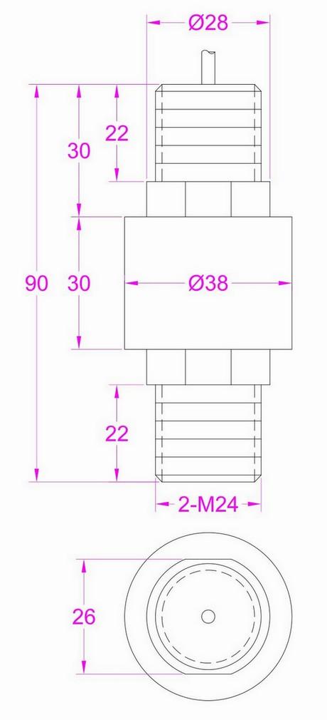 Inline load cell 50kN 30kN 20kN 10kN 5kN tension and compression force ... Inline load cell 50kN 30kN 20kN 10kN 5kN tension and compression force ...