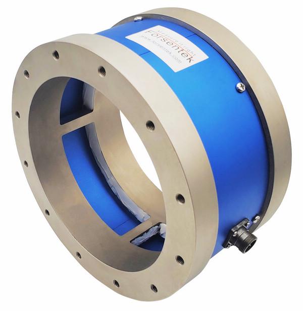 Large bore hollow flanged reaction torque sensor thru-hole torque cell Large bore hollow flanged reaction torque sensor thru-hole torque cell