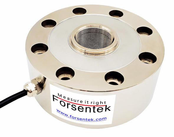 M40 threaded compression load sensor 30 ton 50 ton pancake load cell