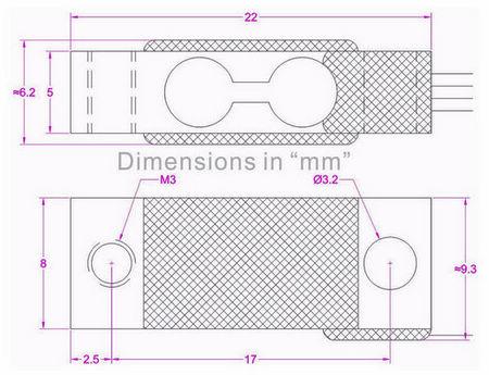 Micro Weight Sensor 10kg 5kg 3kg 2kg Miniature Loadcell Transducer