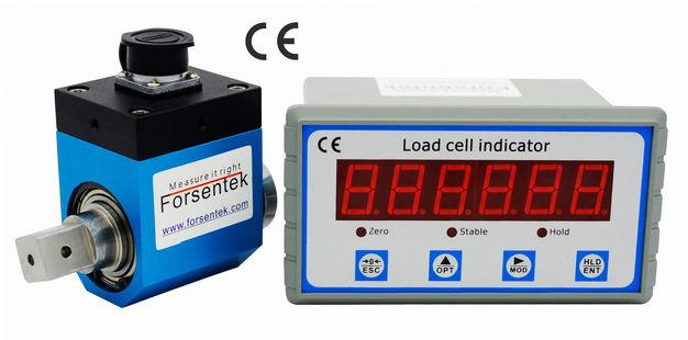 Square Drive Torque Meter 0-1500Nm Rotating Torque Measurement Transducer