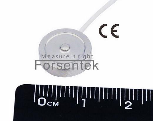 1kN Thin Button Load Cell 500N Low Profile Compression Sensor 200N