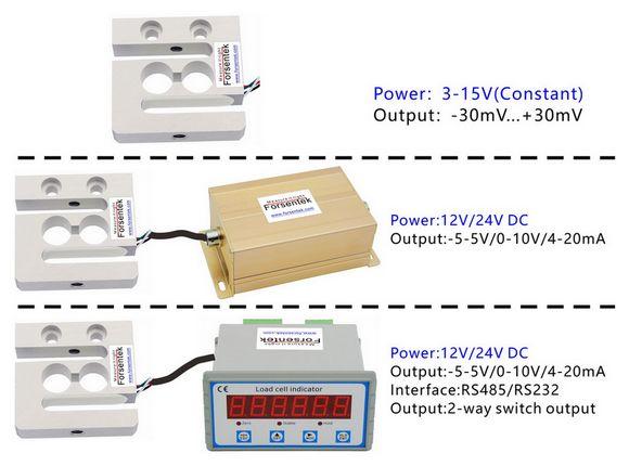 S Beam Load Cell 2kg 5kg 10kg 20kg 30kg 50kg Tension And Compression ...